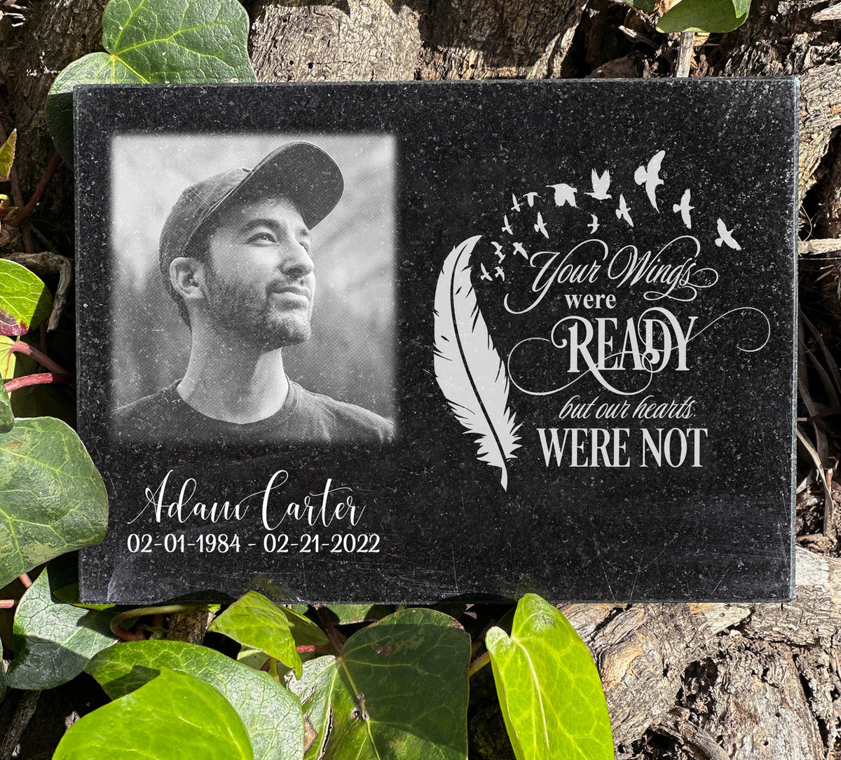 Personalized Outdoor Garden Memorial Plaque